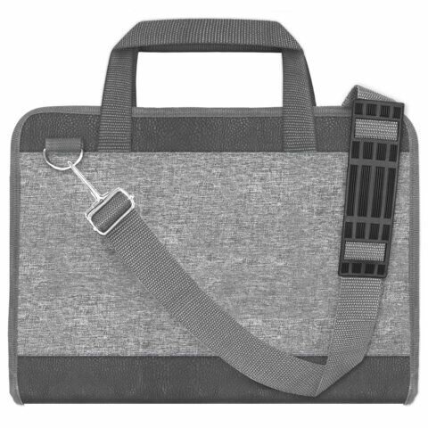 Папка сумка для рисунков и чертежей каркасная А3 (35х47 см), экокожа, BRAUBERG ART CLASSIC, 272989