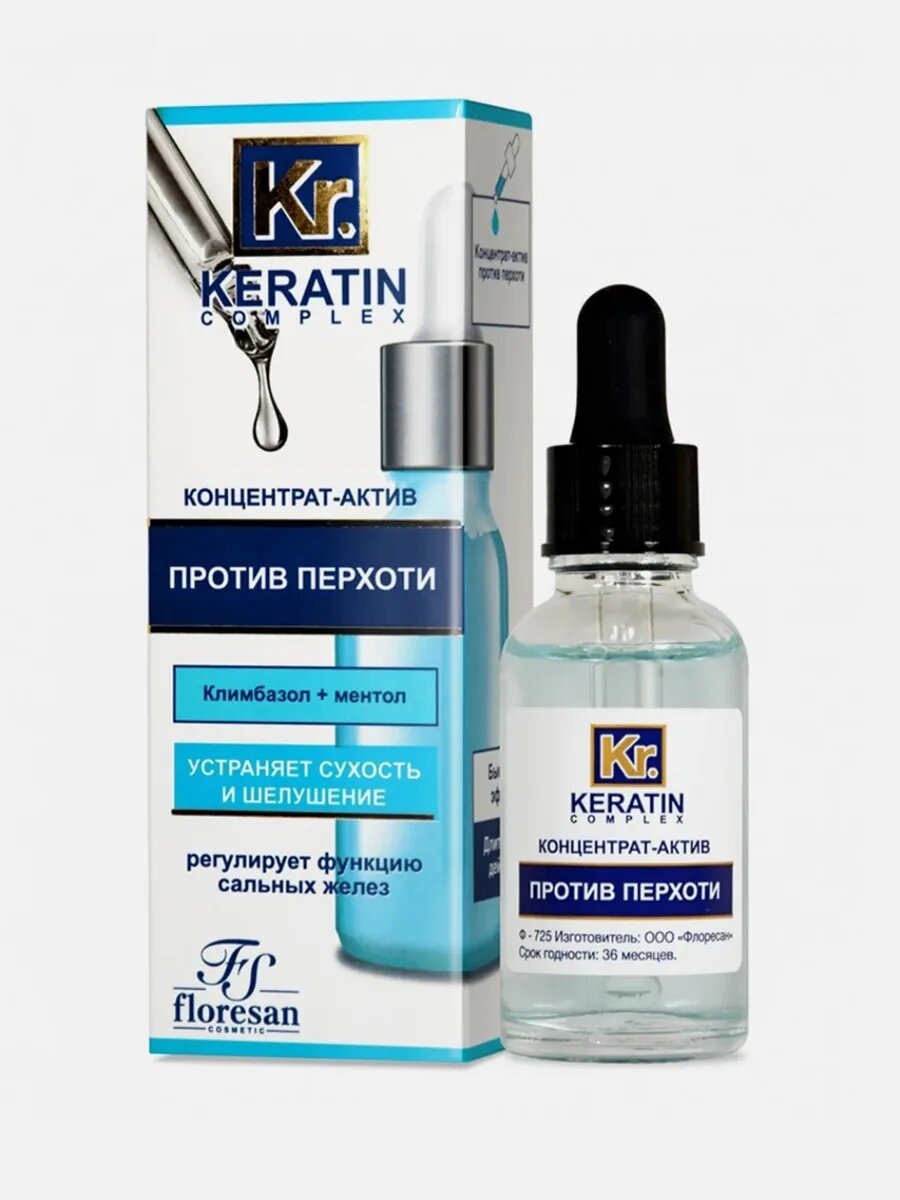 Концентрат для волос против перхоти FLORESAN concentrate active against dandruff