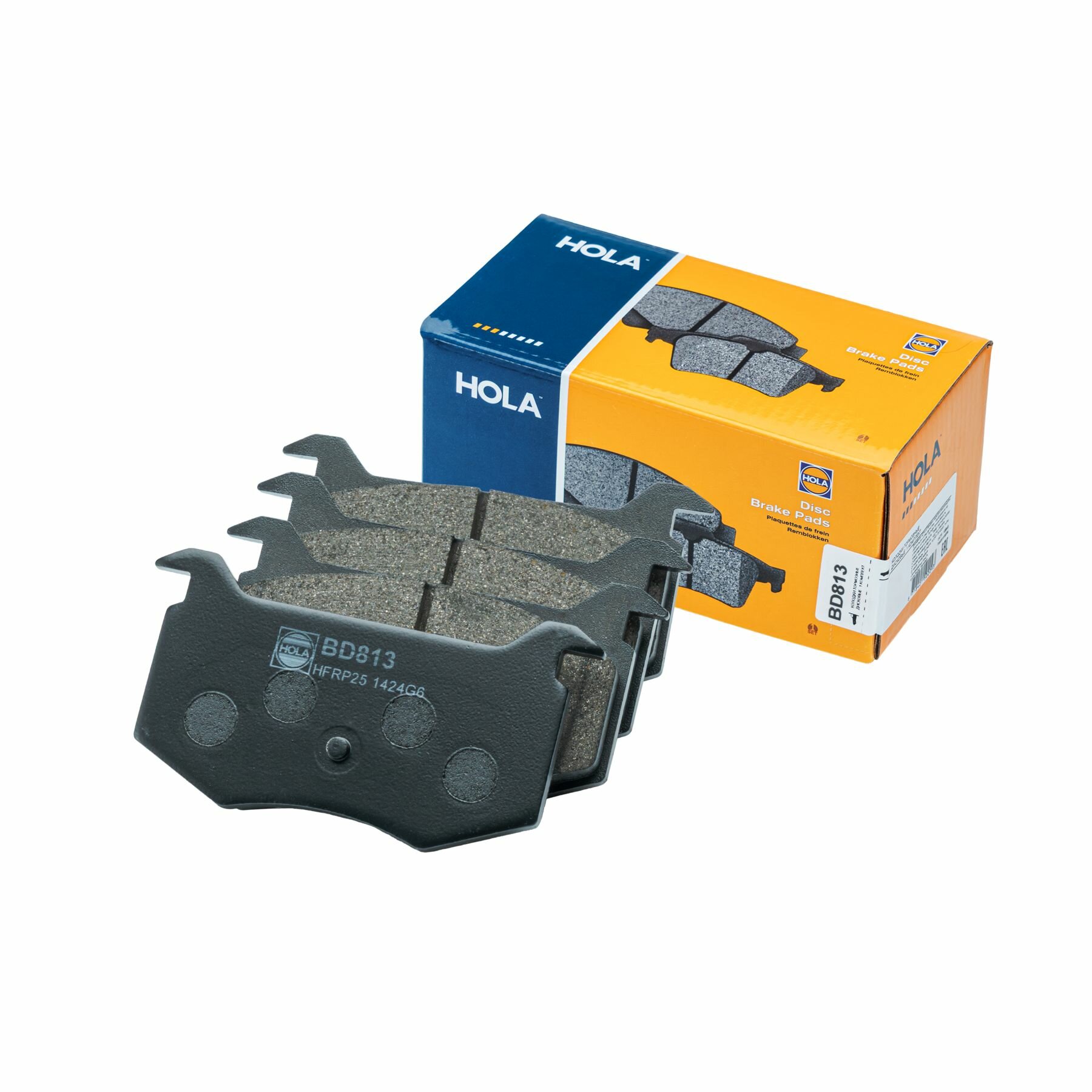 Тормозные колодки дисковые HOLA BD813