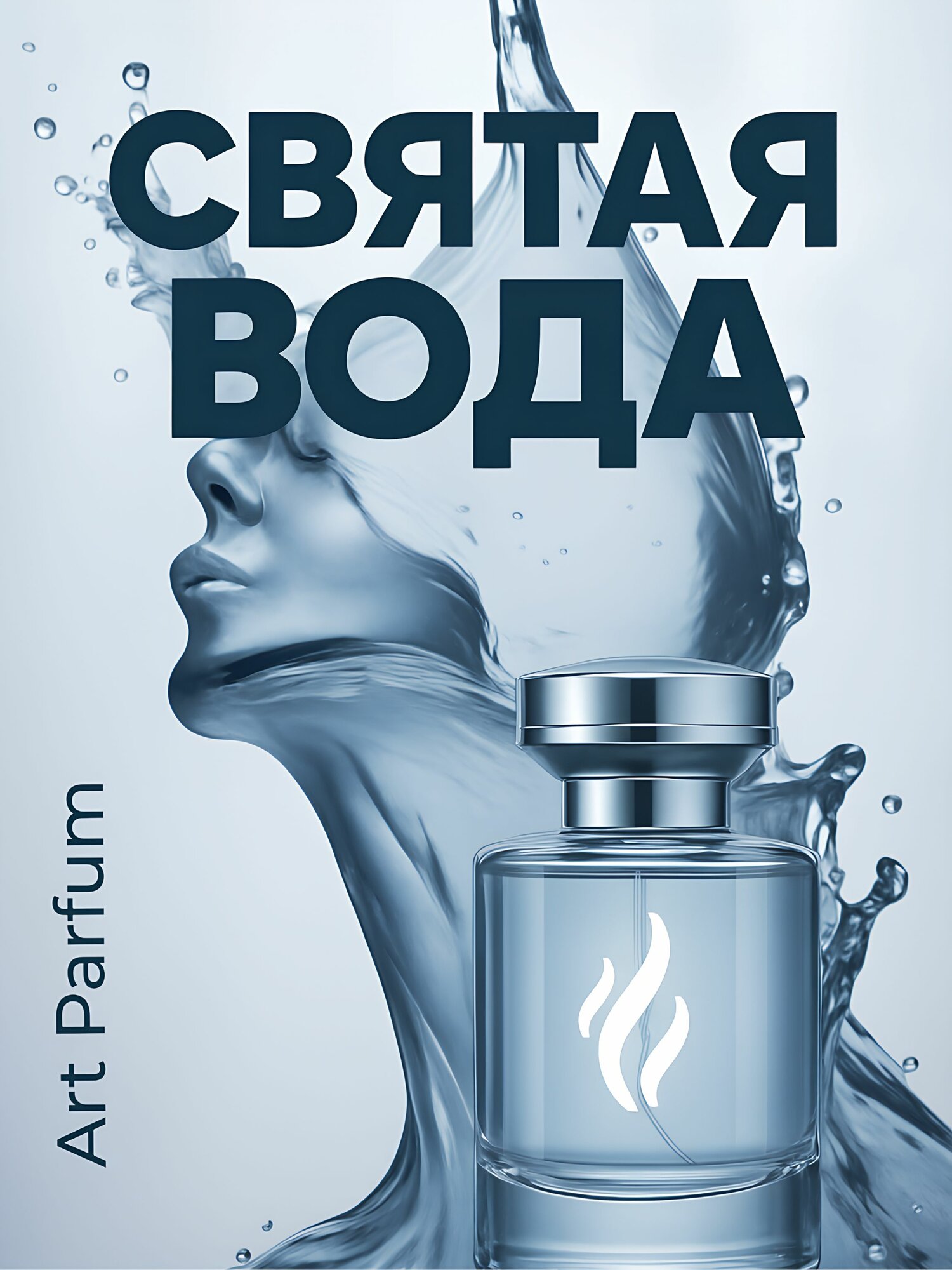 AromaKo Parfume Арт парфюм, унисекс, "Святая вода", 30 мл, древесные фужерные