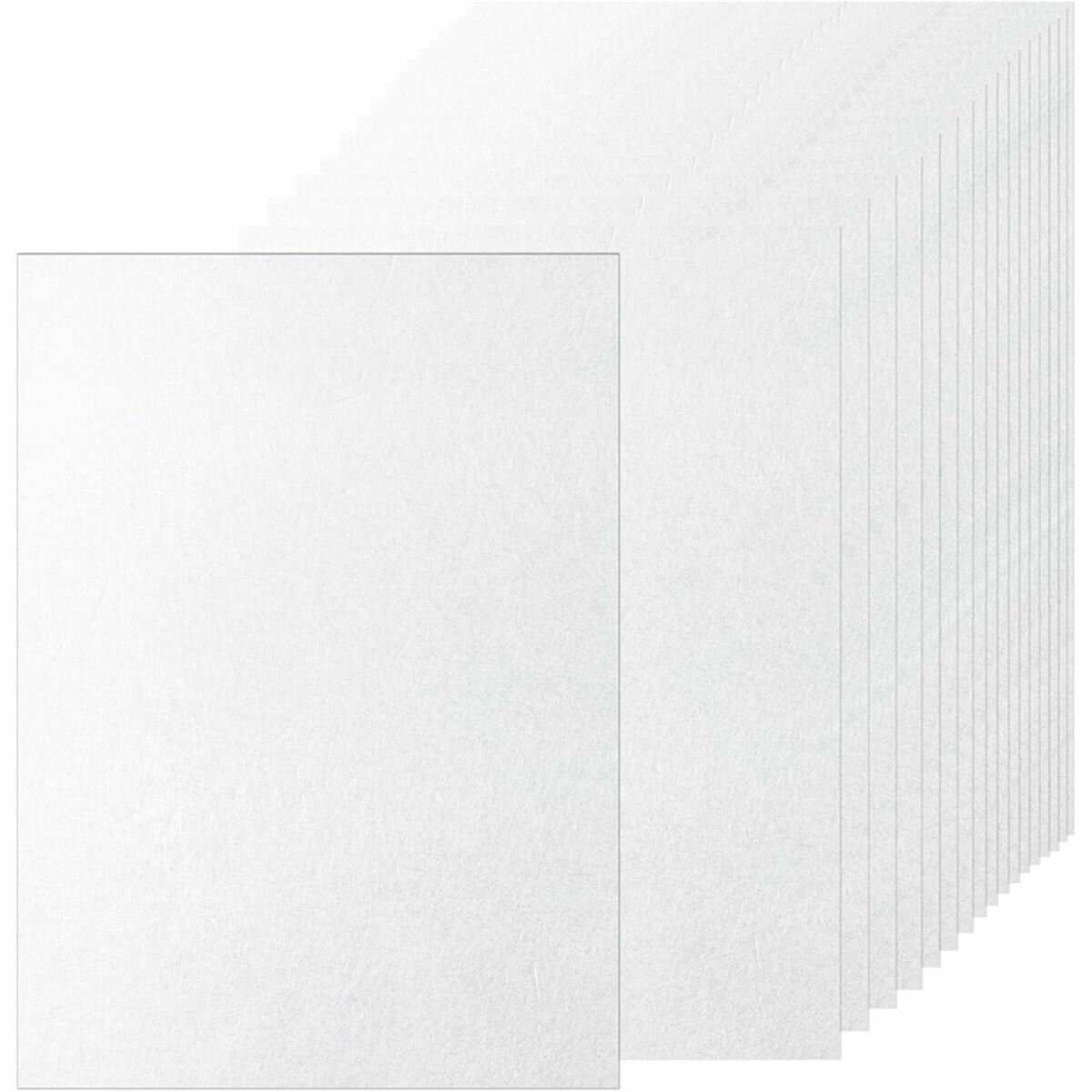 15 шт. термоусадочных пластиковых листов, шлифованная бумага