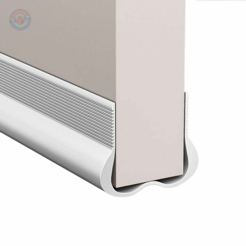 Звукоизоляционный ограничитель для двери ПВХ уплотнитель от шума пыль сквозняк универсальный черный дверной уплотнитель для дома офиса гостиницы