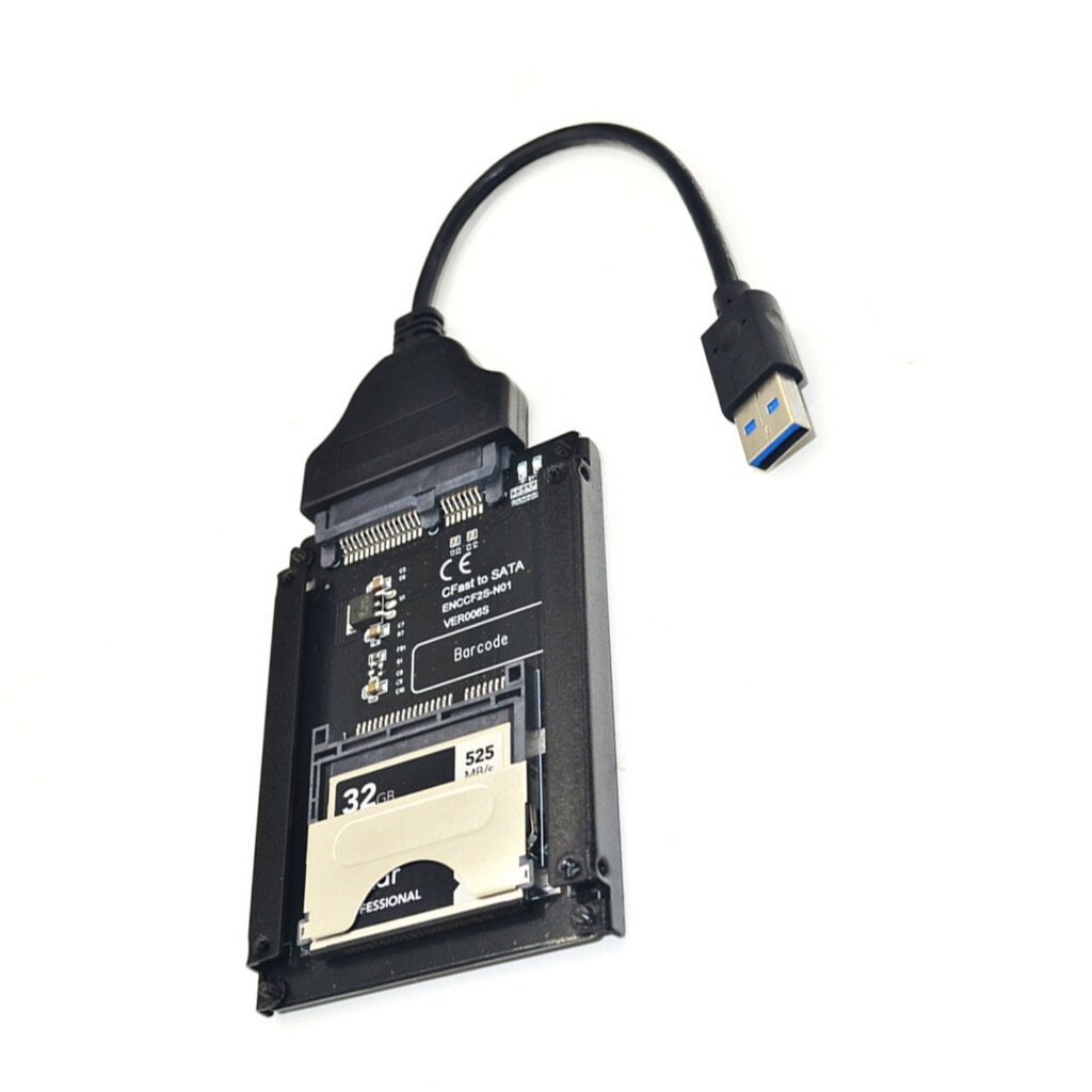 Карта адаптера CFAST к SATA3.0 Устройство чтения карт памяти компьютера CFast для ПК