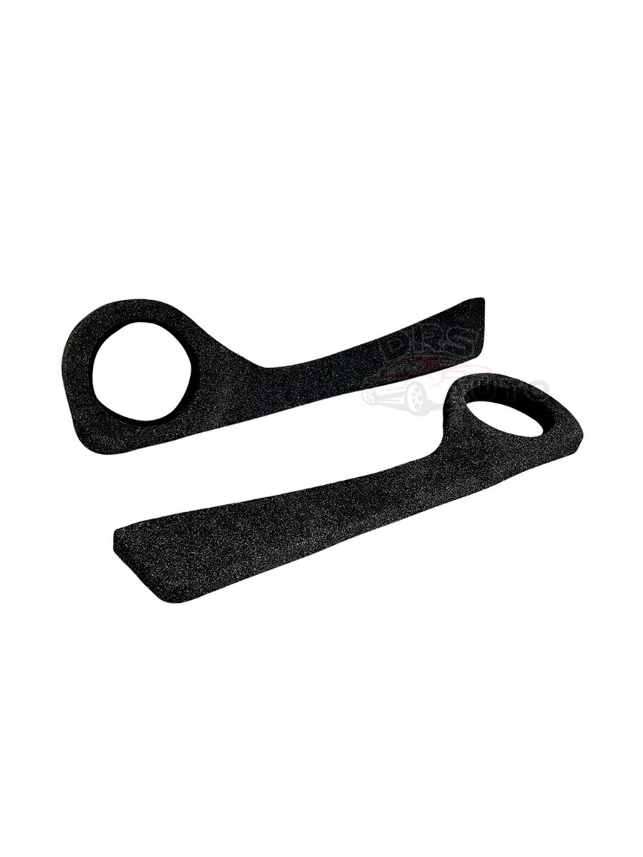 Подиумы с карманами на двери ВАЗ 2108, 2109, 2113, 21099 под 16-16,5 см динамики, 2 шт, ткань карпет (ПД.179)