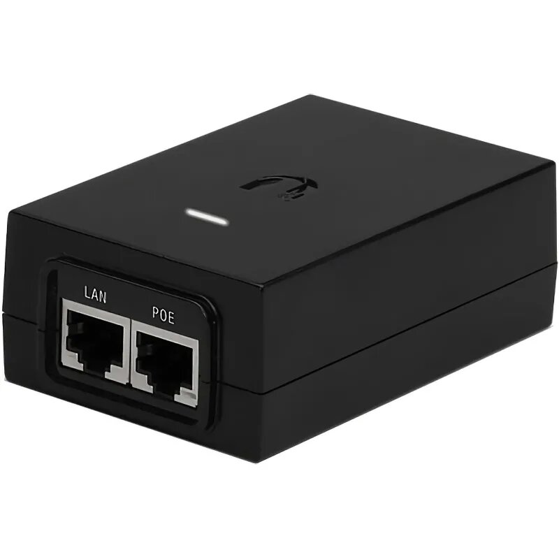 PoE-инжекторUbiquiti POE-48-24W 48В 0.5А Passive PoE 1984676