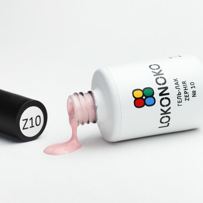 LOKONOKO, Гель-лак ZEPHIR №10