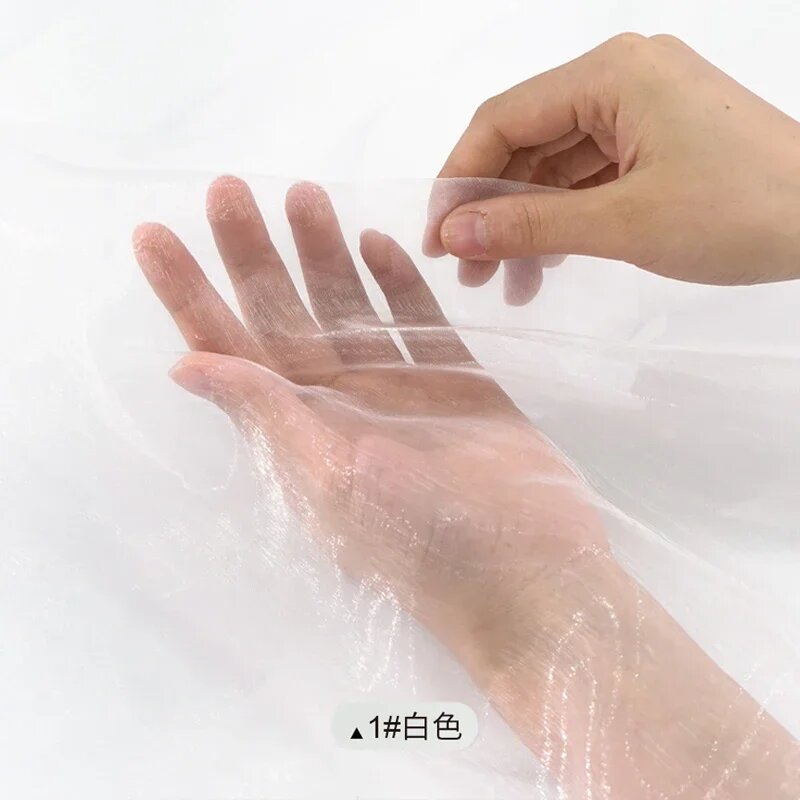 Прозрачная полиэстеровая пленка для рук, белая, 145x180 см, Цвет: 1