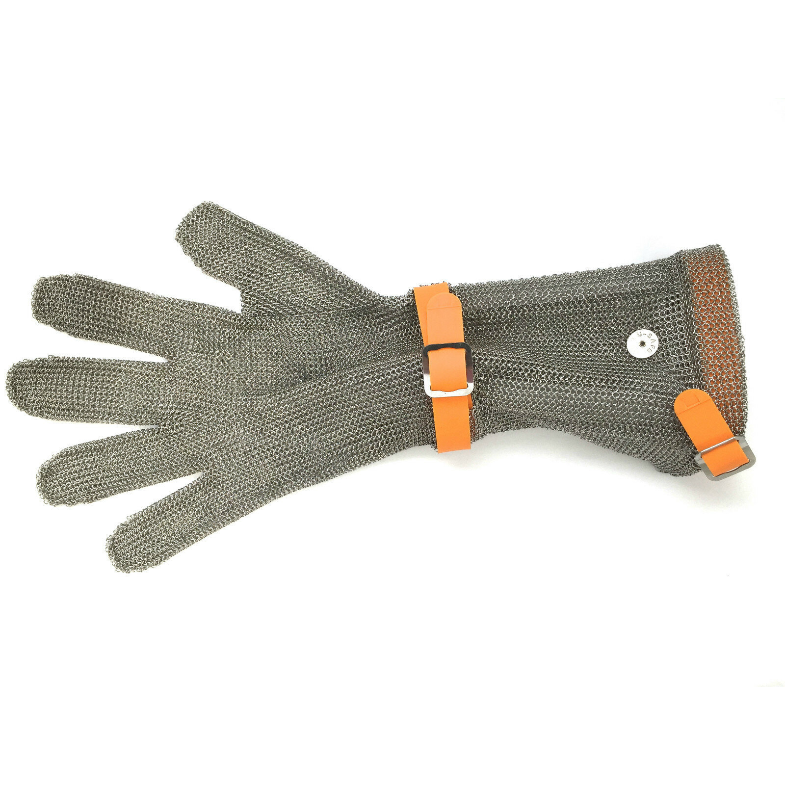 Кольчужная перчатка, манжета 8 см, нержавеющая сталь, размер XL, Aflex.