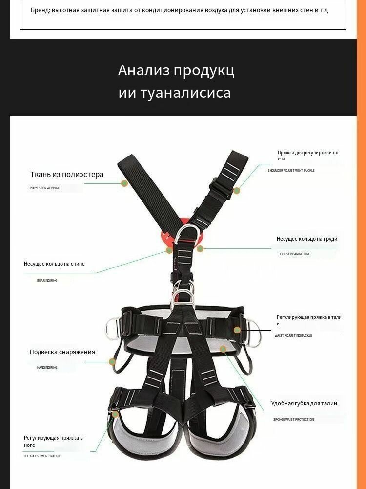 Обвязка альпинистская