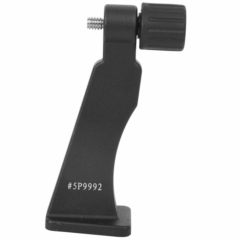 Datyson Metal Durable Black 1/4 Inch Screw Binocular Adapter Telescope Bracket Tripod Connecting Accessory