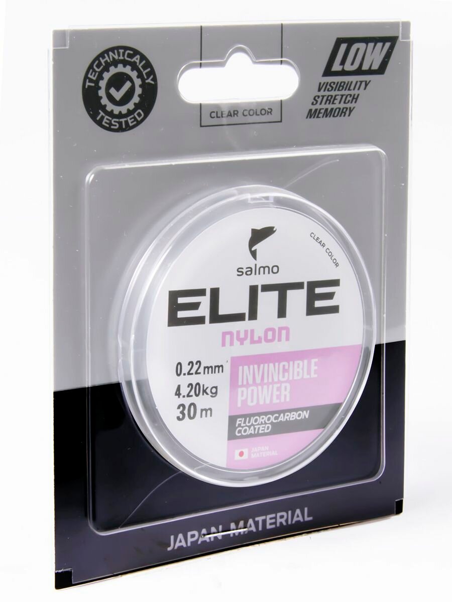 Леска монофильная Salmo Elite FLUORO COATED NYLON 030/022