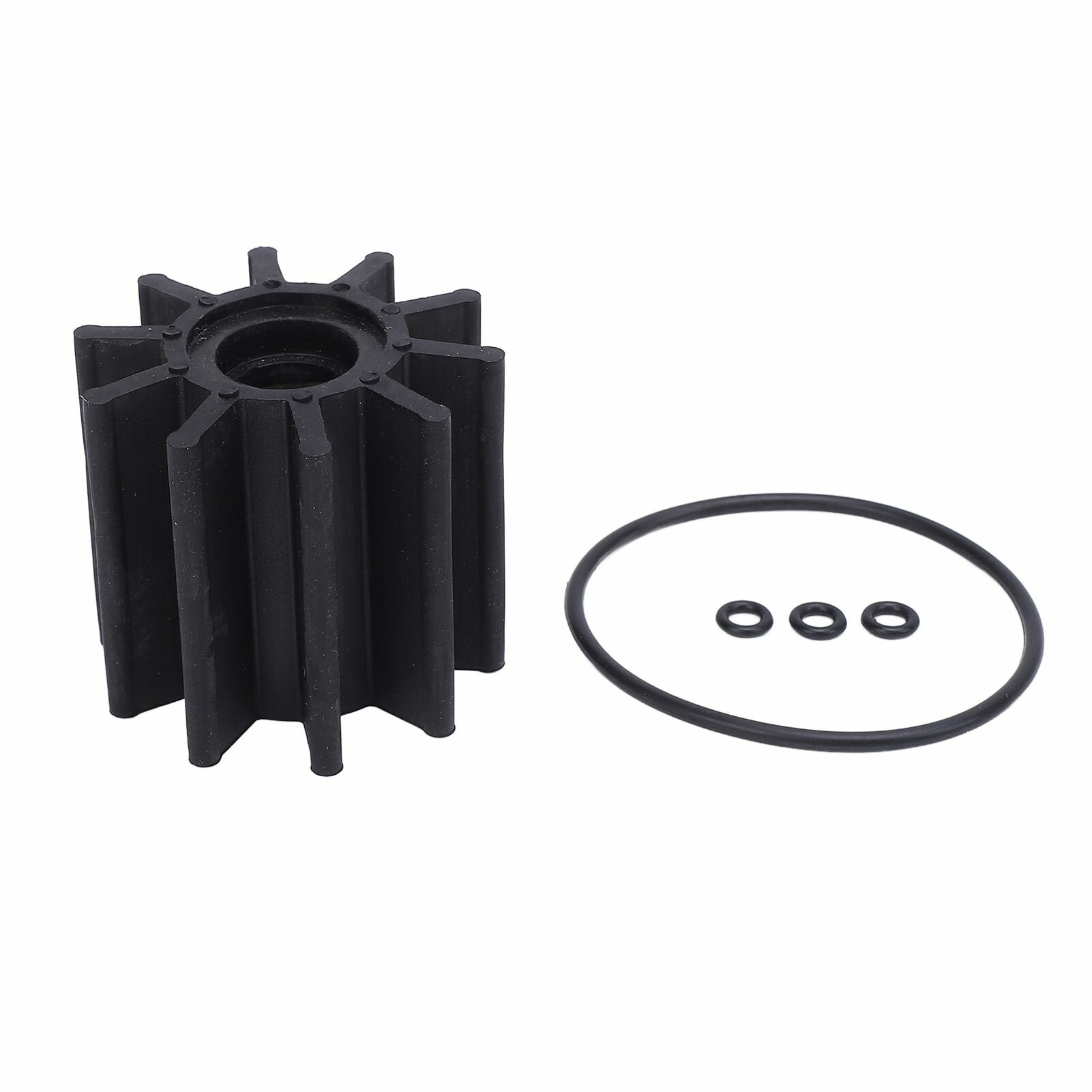Комплект импеллера для забортного водяного насоса с уплотнительным кольцом, сменный для PCM Excalibur 330 EX34 ZR409, эффективная система охлаждения морского двигателя