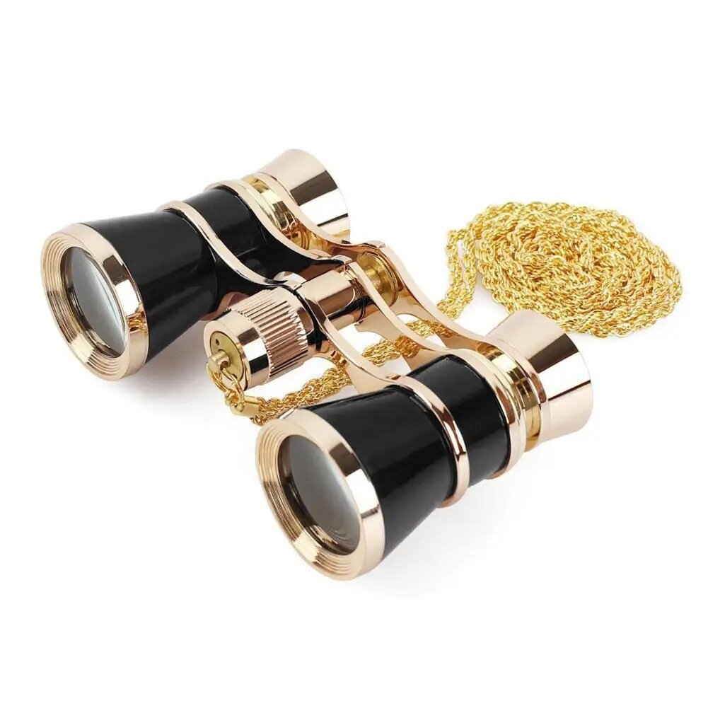 Винтажный оперный бинокль: двойной, высокого разрешения, для матчей, концертов и театральных представлений