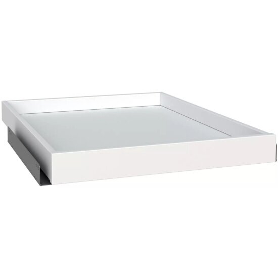 Полка Гуд Лакк 2.06.20.540.1 макс выдвижная 50х58 белая (состоит из 1 упаковки)