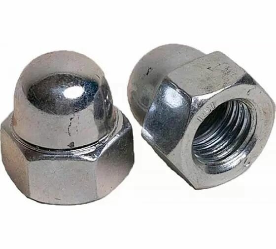 Гайка М16-Р2,0 колпачковая DIN 1587 А2 (2шт)