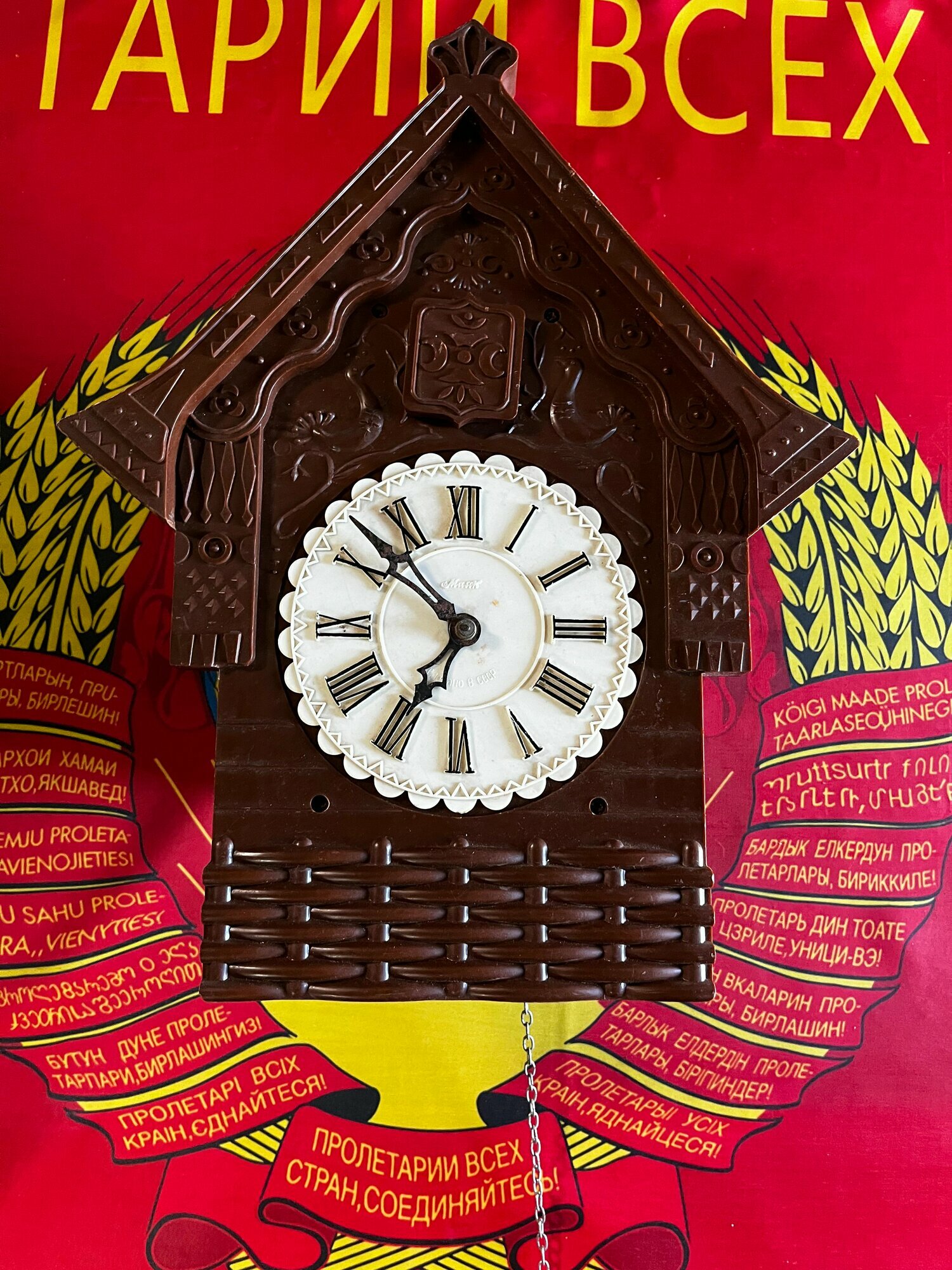 Часы "Маяк" с кукушкой СССР