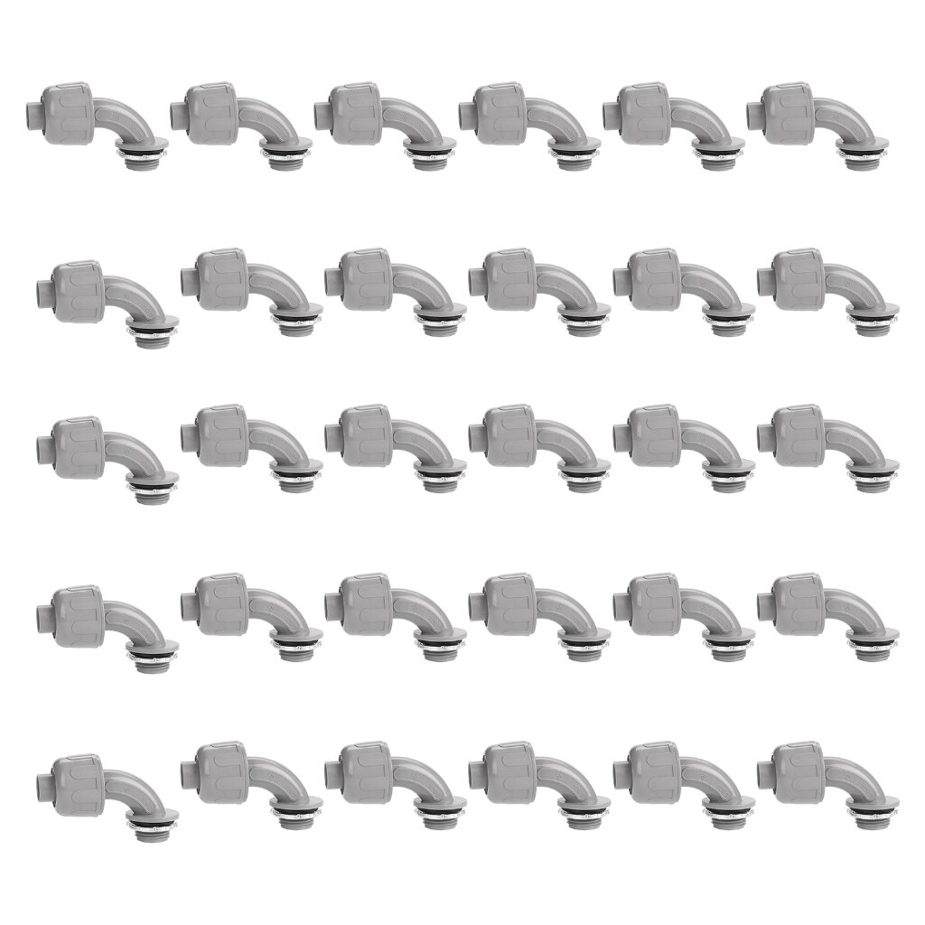 30 шт, водонепроницаемый локтевой сустав из ПВХ-кабеля-NLTC90-50