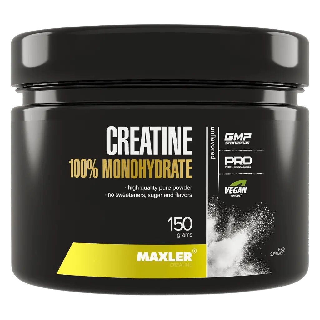 Макслер Креатин 100% Моногидрат / Maxler Creatine 100% Monohydrate порошок по 150 шт 150 шт