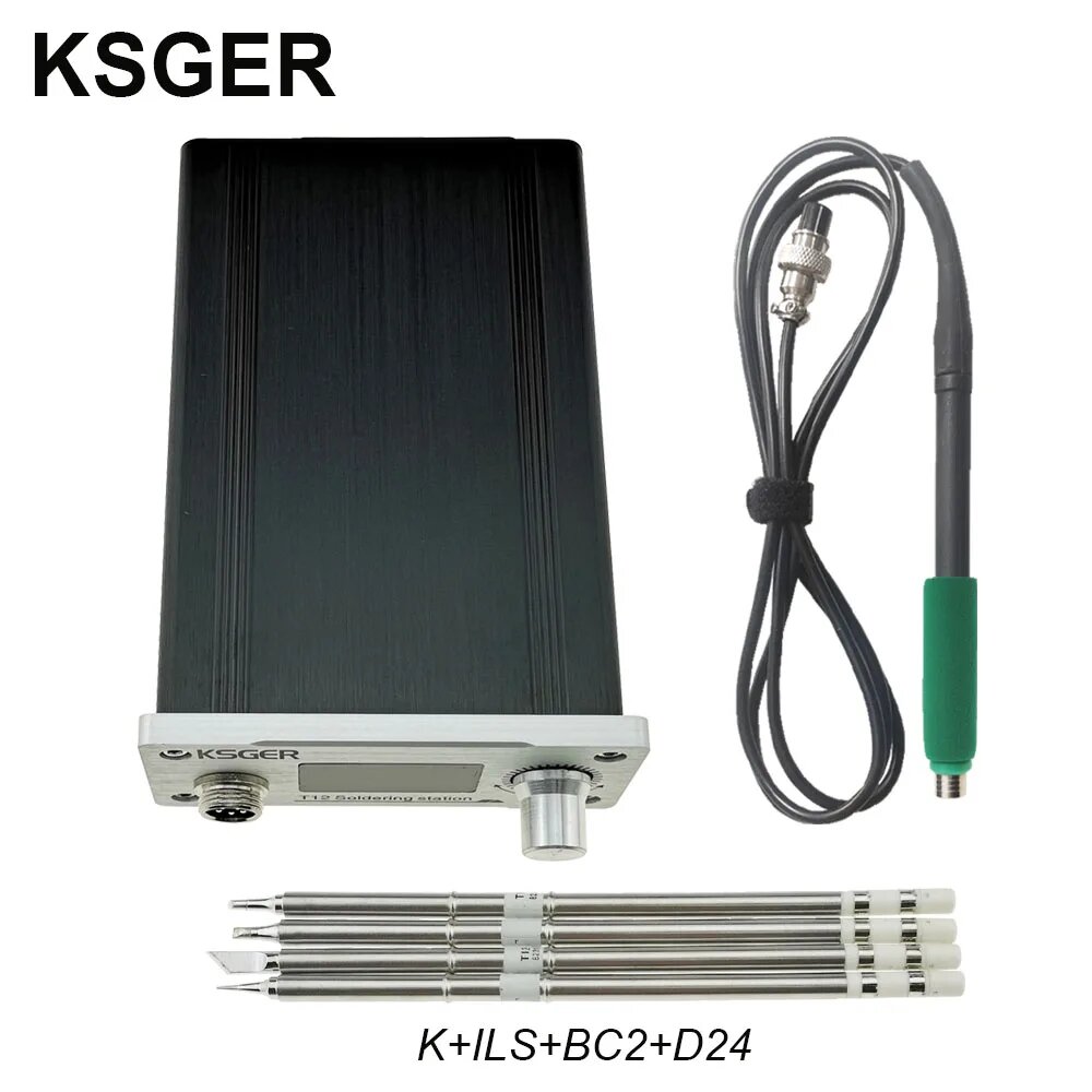 Паяльная станция KSGER T12 STM32 V2.1S 70 Вт, Set 8