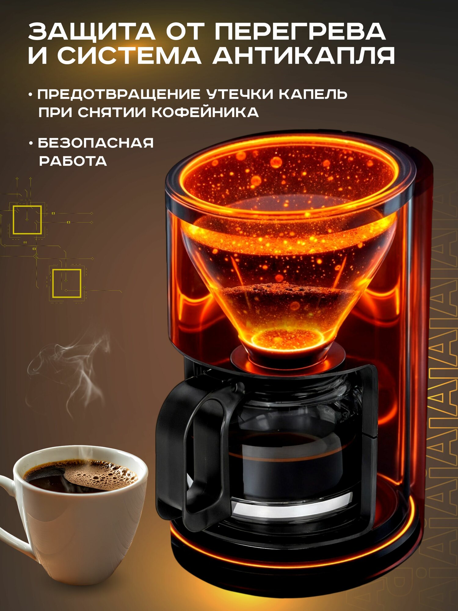 Кофеварка капельная — фото 1
