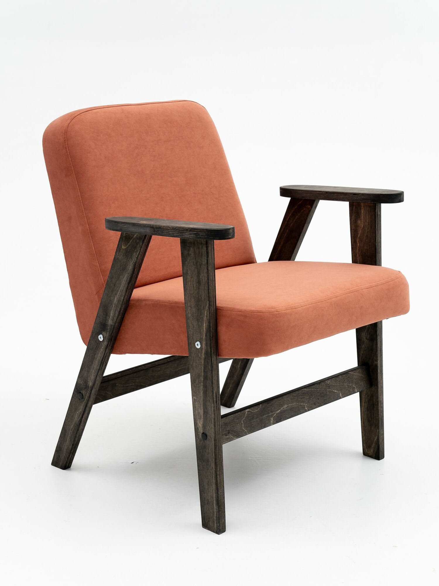 Кресло мягкое Komfort антивандальный велюр, 1 шт, 50х64х76 см.