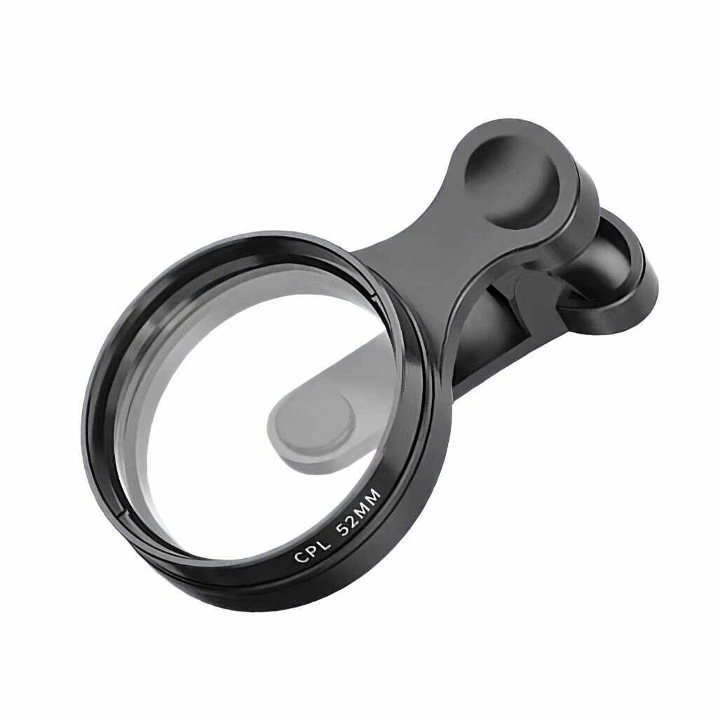 Магнитный поляризационный фильтр для смартфона