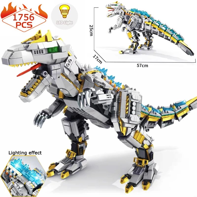 Конструктор Jurassic World Парк Индоминус Рекс Белый, Allosaurus