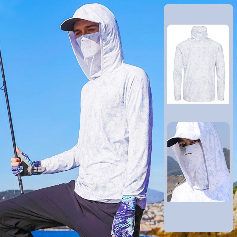 Джерси для рыбалки/Быстросохнущий дышащий рыболовный костюм для защиты от солнцаA