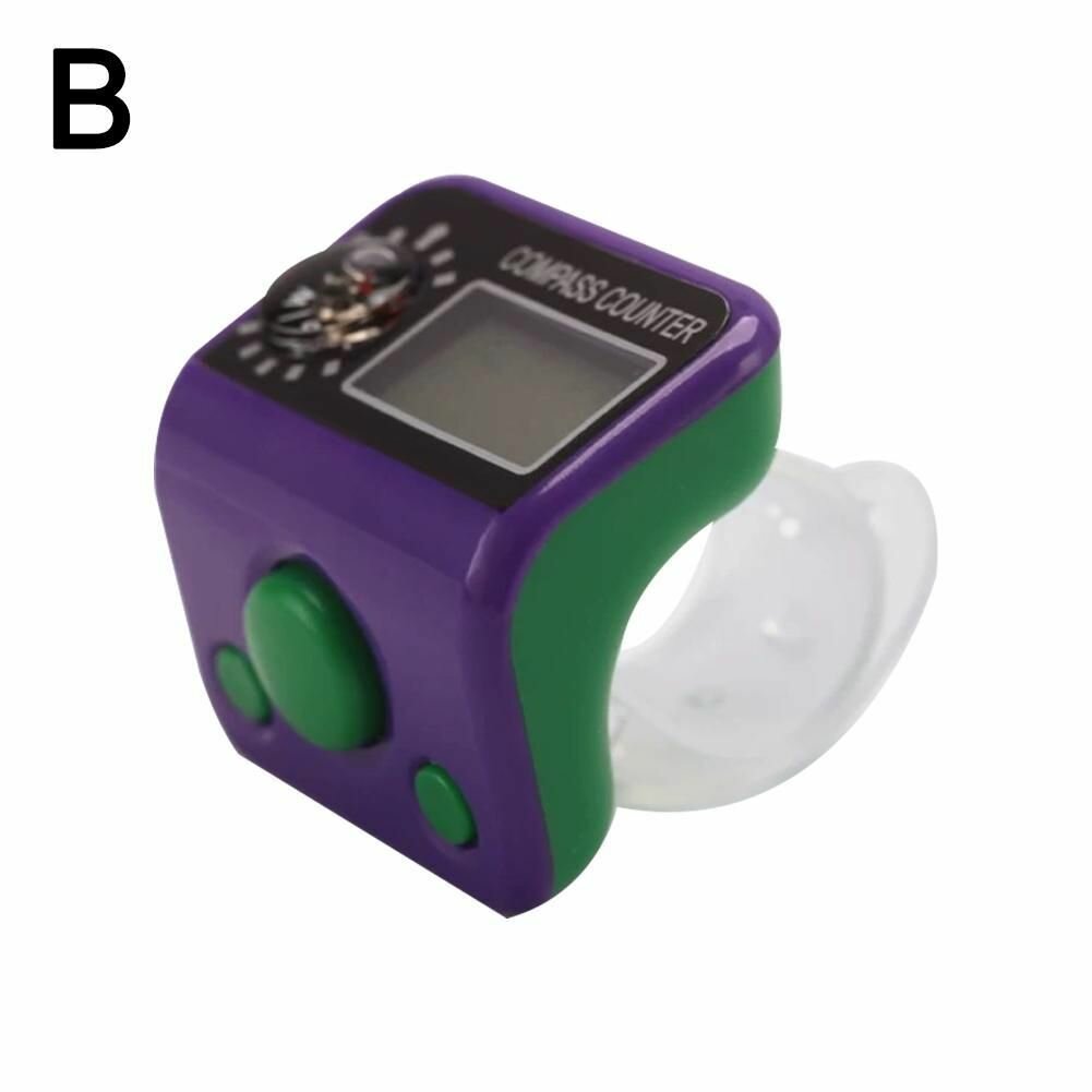 1 шт Счетчик рядов и петель для вязания , электронный счетчик , подсчет движений, компас