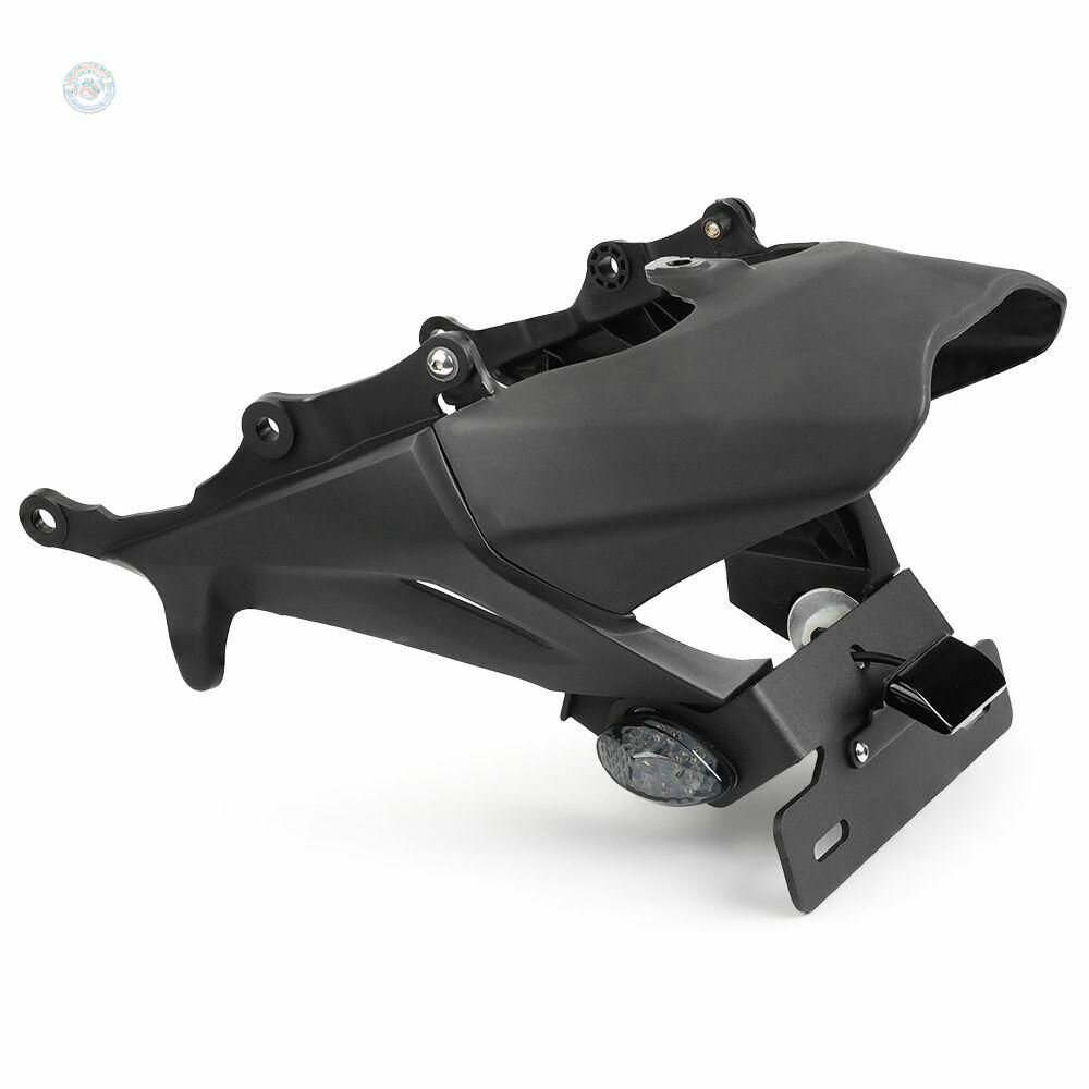 Держатель номерного знака для Honda CBR 1000RR 2006-2007 годов прочный алюминиевый крепеж с лазерной резкой, черный