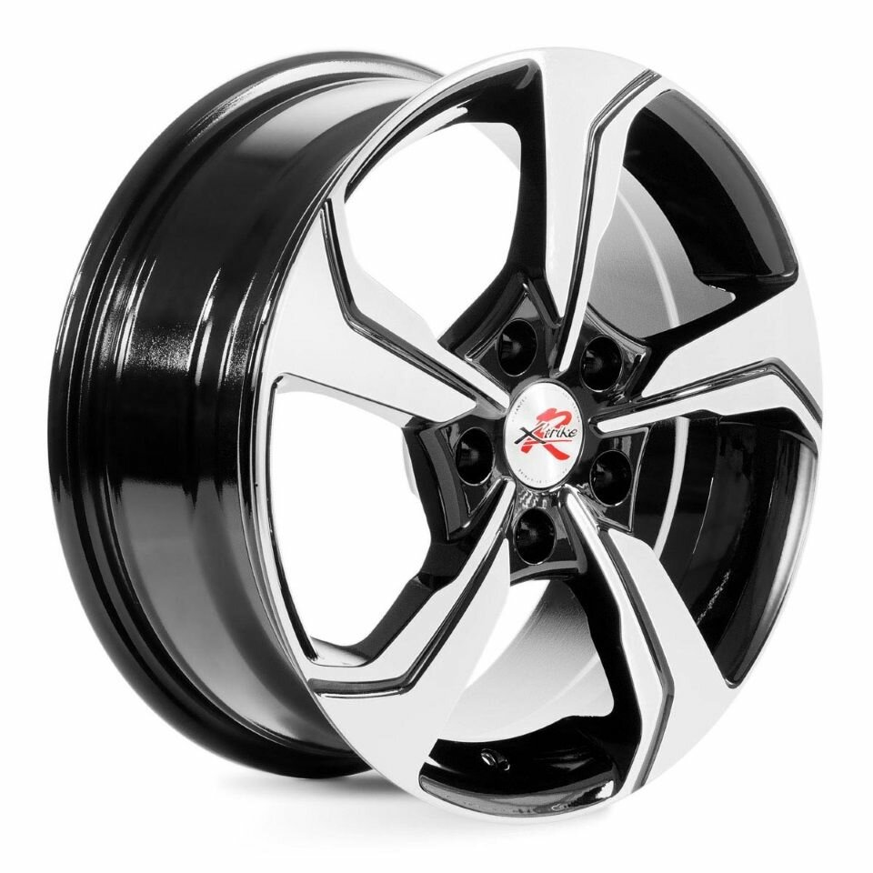 Литой колесный диск XtrikeRST R026 Volkswagen 6,5R16 5*112 ET45 d57,1 Алмаз черный