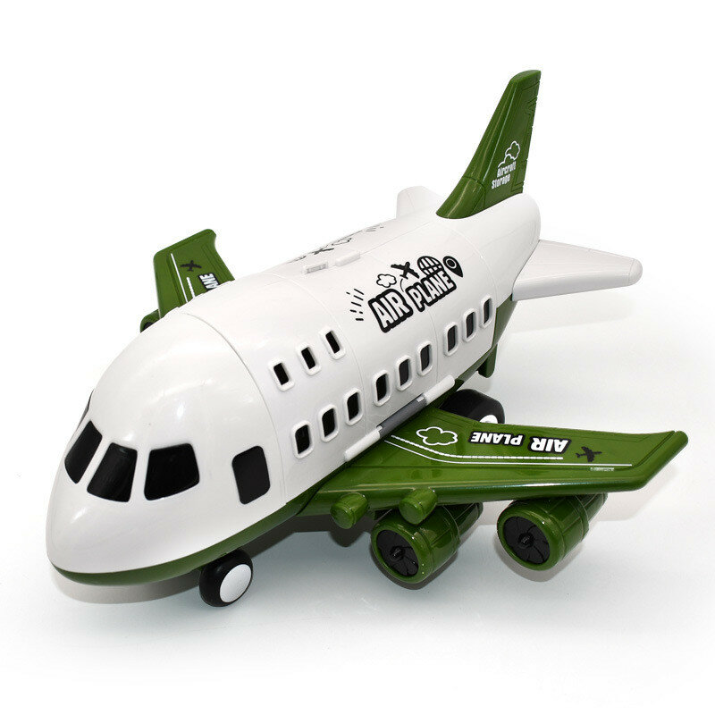 Детский набор игрушек самолет с инерционным приводом и хранением для мальчиков и детей stylec