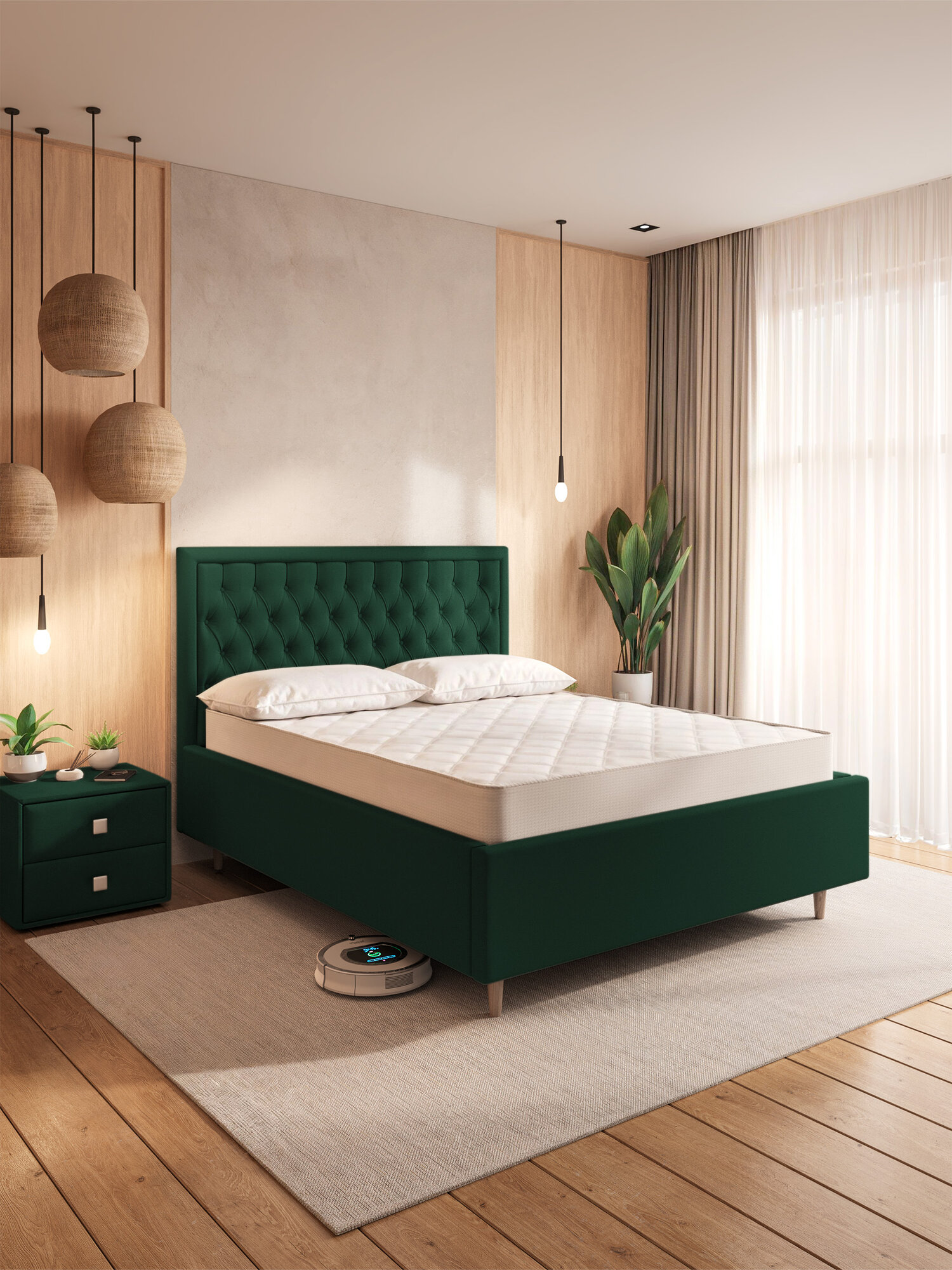 Кровать двуспальная 180х200 с подъемным механизмом, Версаль с мягким изголовьем для дома и спальни, ортопедическое основание, ящик для белья