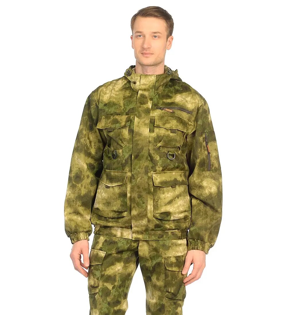 ЯЛ-02-118 Костюм муж. р.44-46, рост 170-176, кмф зеленый