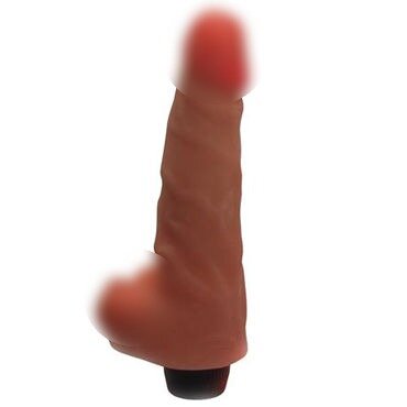 38642 Биоклон Вибратор Реалистик, телесный. С мошонкой