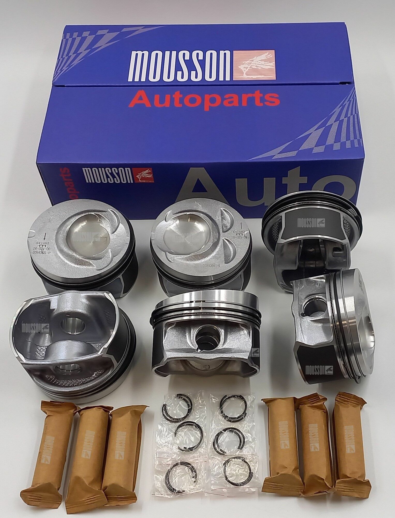 Поршень кольца комплект Porsche 3,6L M5502 (VR6) на 1 цилиндр