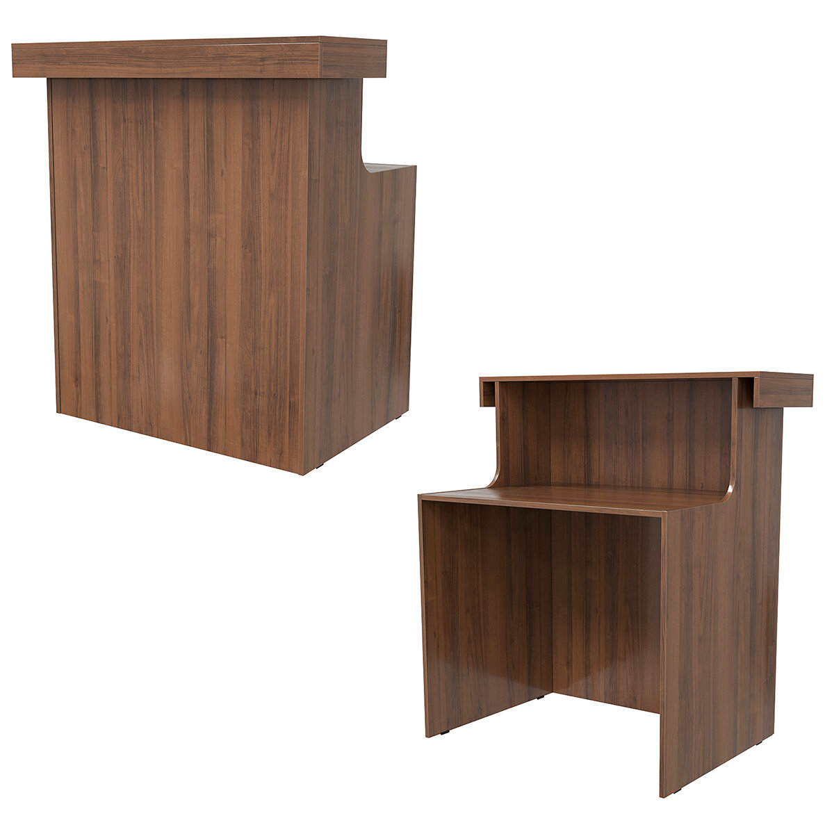 Ресепшн "Компания" №47Г, Орех. Производитель товара - компания Westcom.