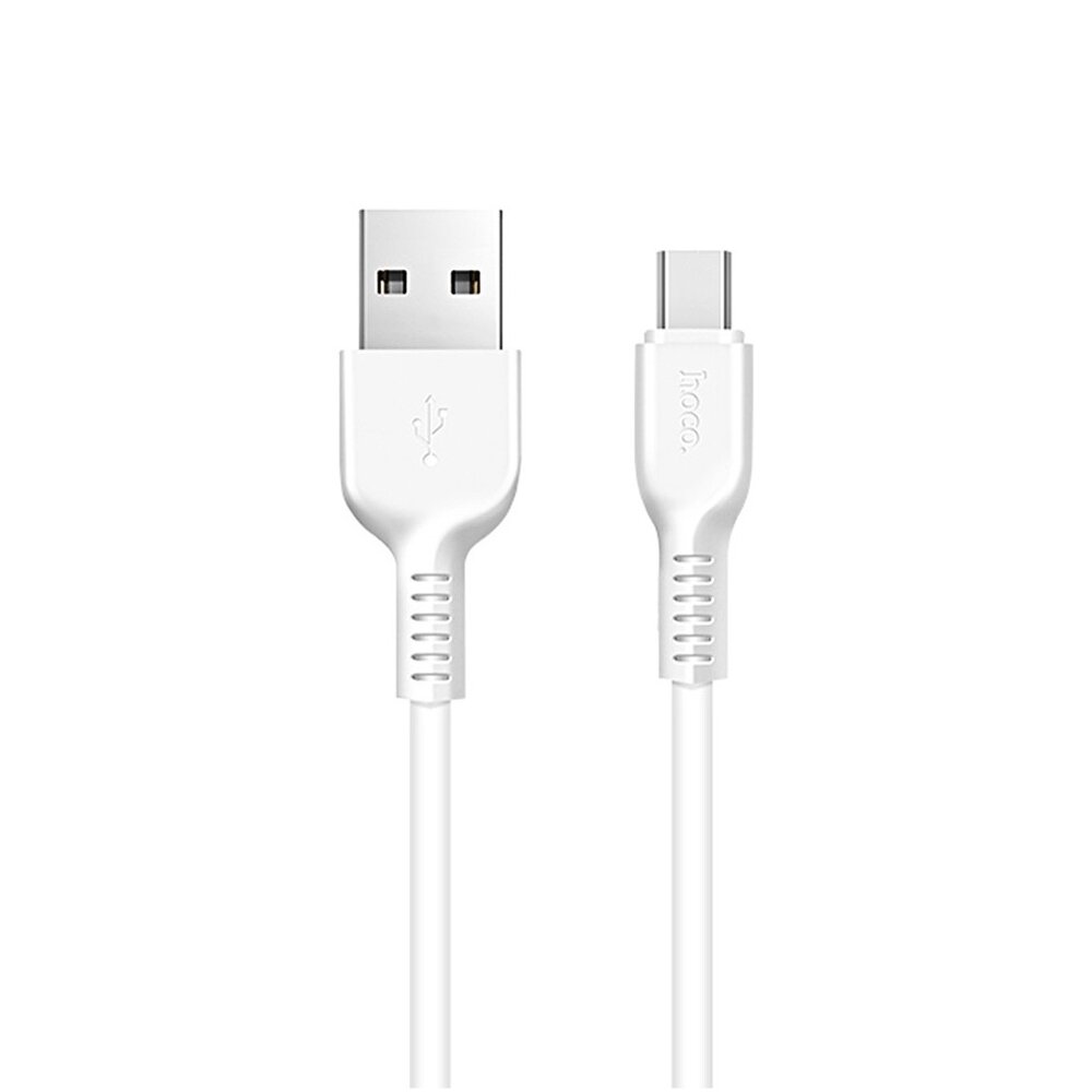 Кабель Hoco X20 Flash USB - USB Type-C 3 м белый