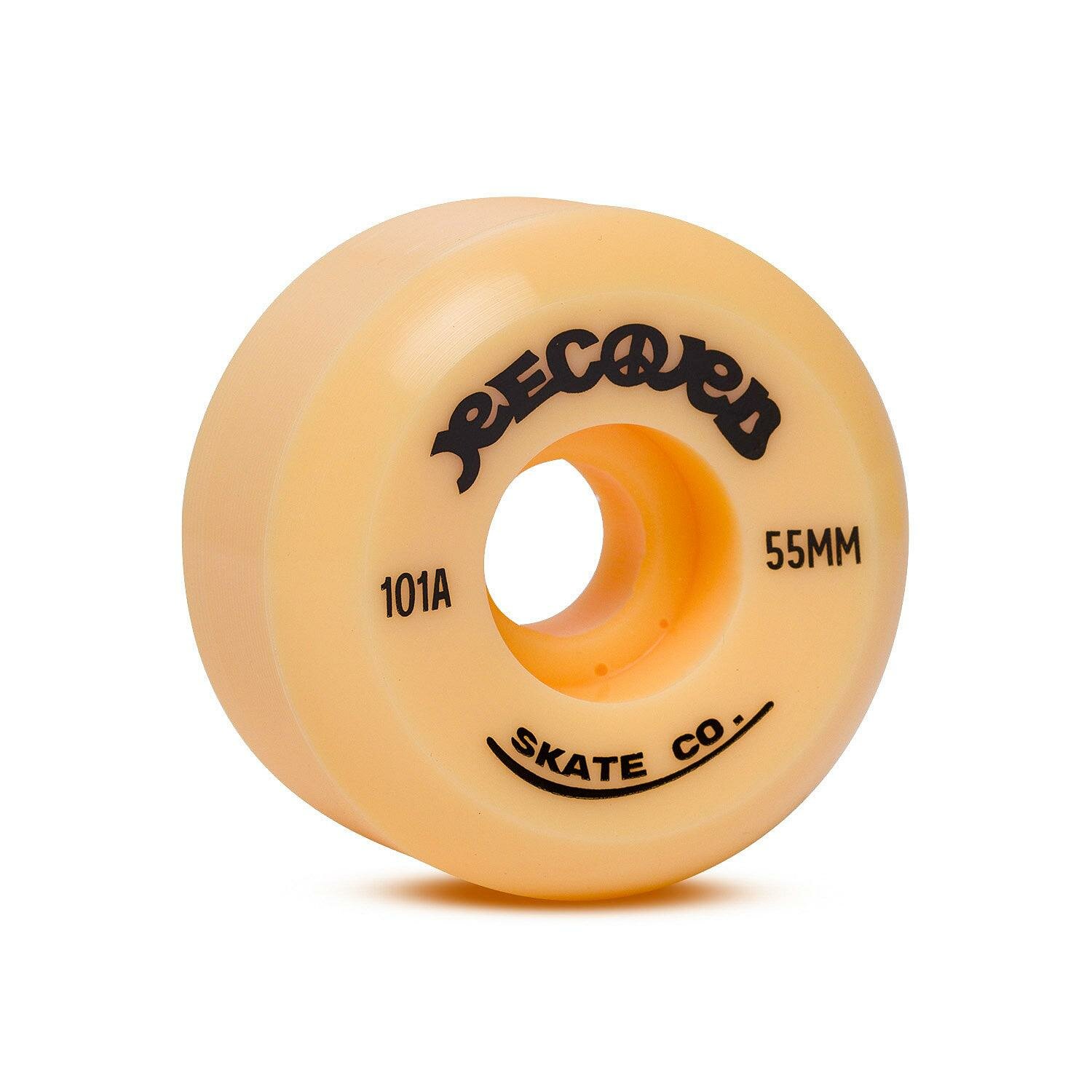 Колеса Record Logo Rainbow, для скейтборда, 54/55 мм, 101А, высокопрочный уретан, 4 шт.