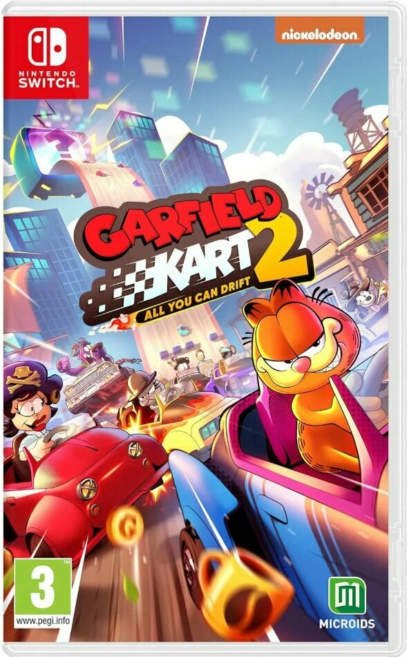 Игра Garfield Kart 2: All You Can Drift (Nintendo Switch, Русские субтитры)