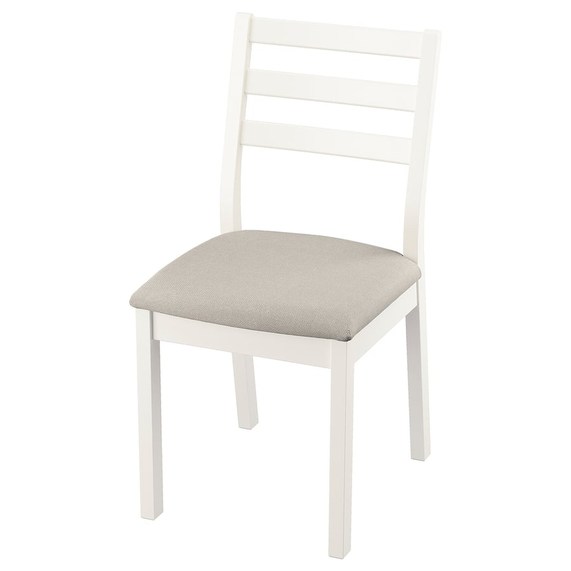 Стул IKEA TONSTAD кремовый/Фридтуна светло-бежевый 205.940.19