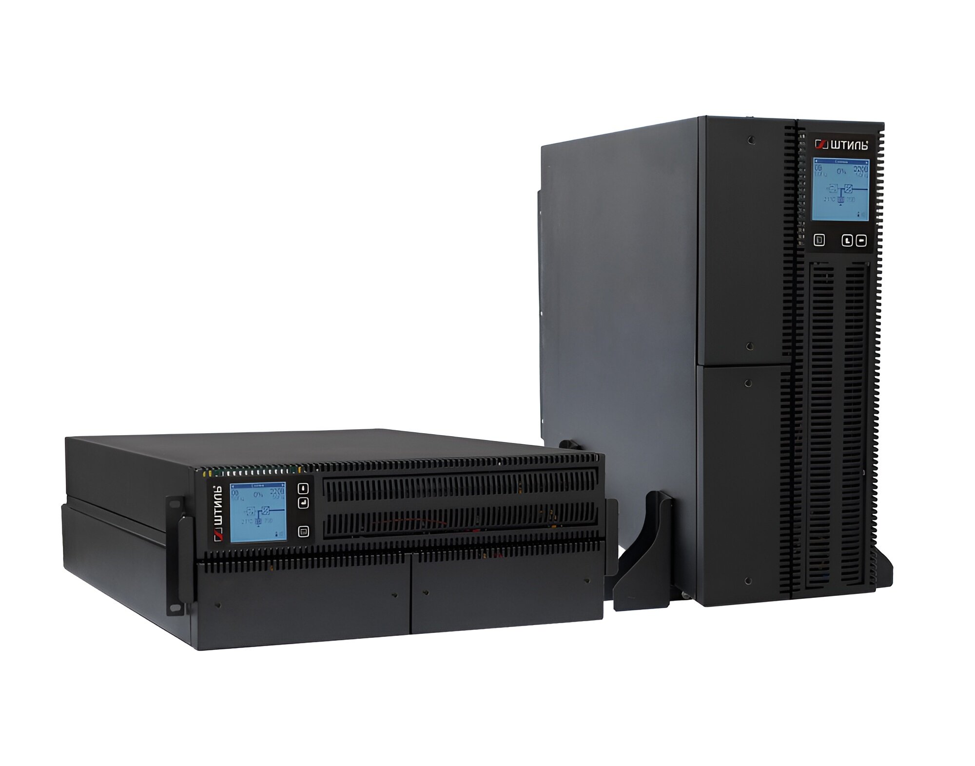Источник бесперебойного питания Штиль STR1106SL 5400Вт 6000ВА, черный