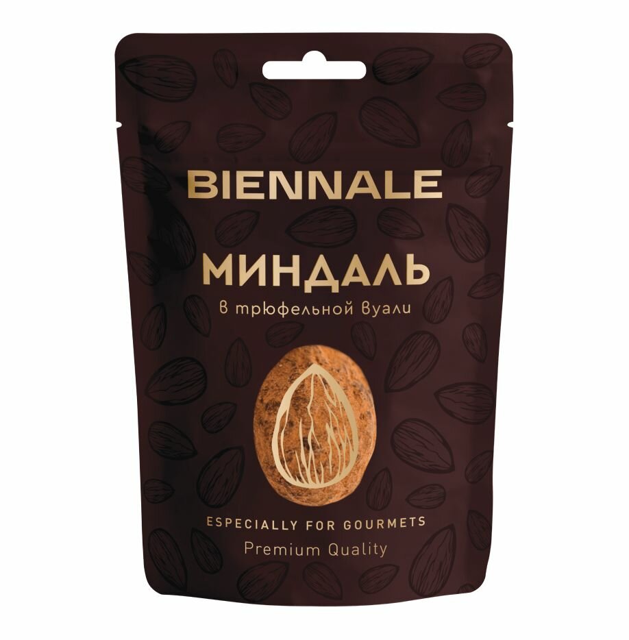 Миндаль в трюфельной вуали BIENNALE М/У, 100г х 1шт