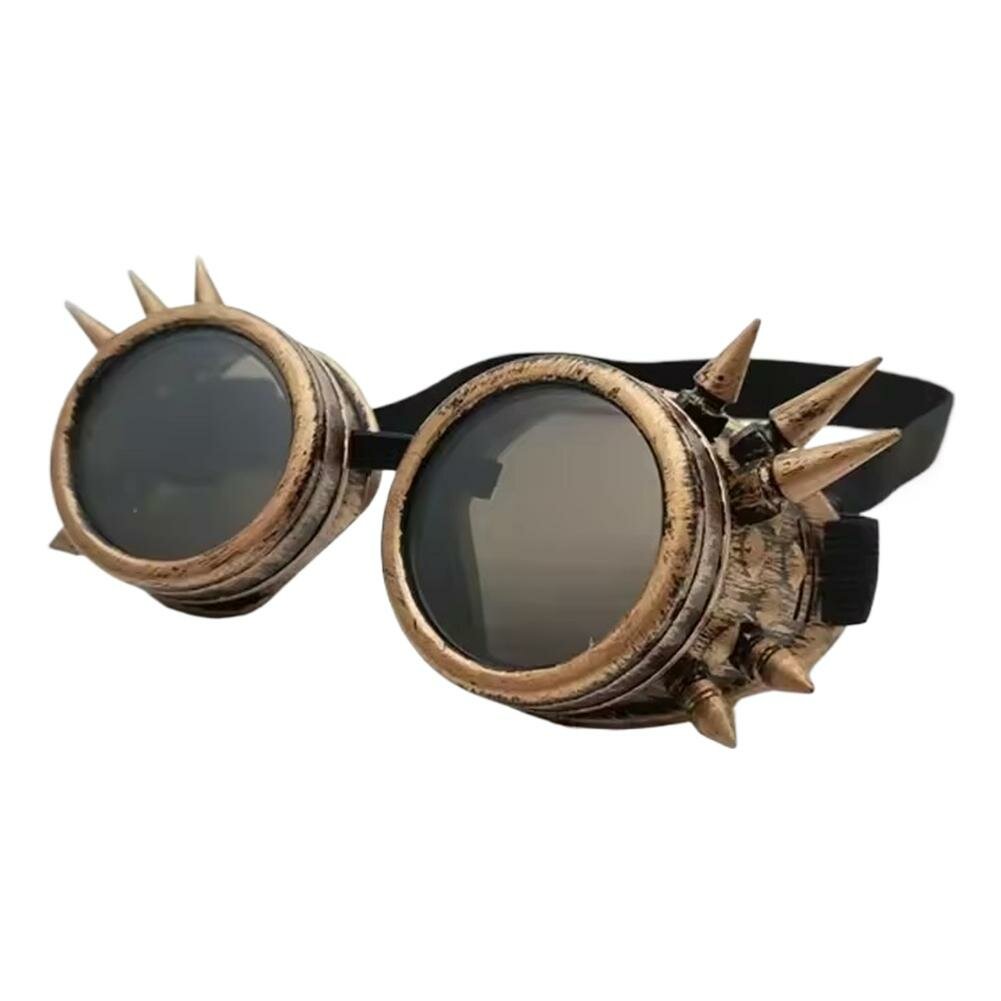 Ретро стимпанк очки для Хэллоуина - медь