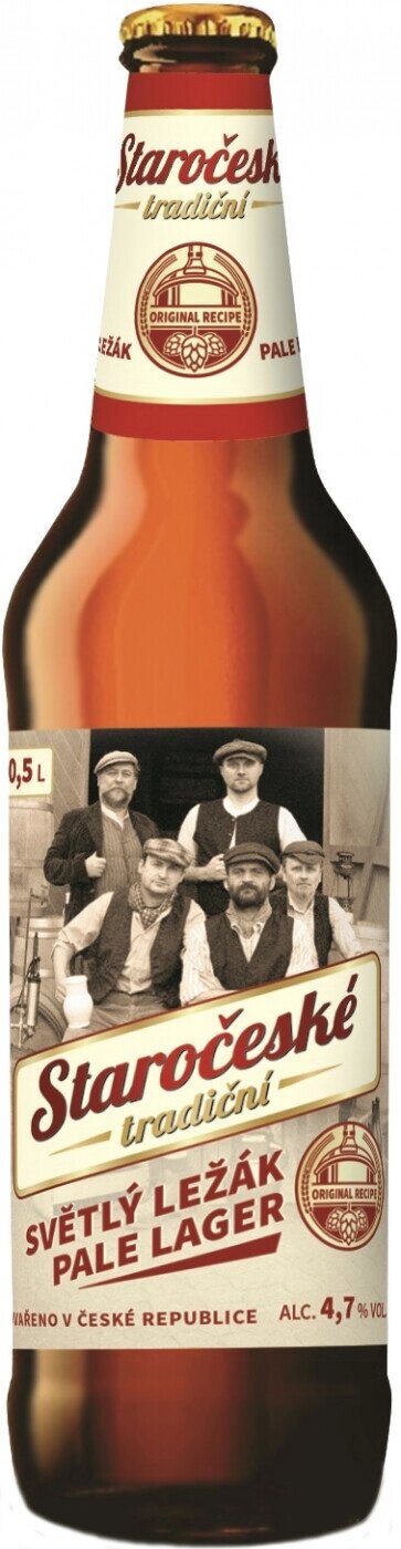 Пиво "Staroceske tradicni", 0.5 л