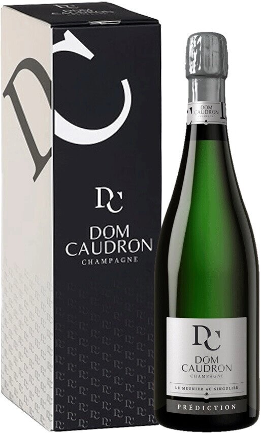 Шампанское Dom Caudron, "Prediction" Brut, Champagne AOC, black gift box