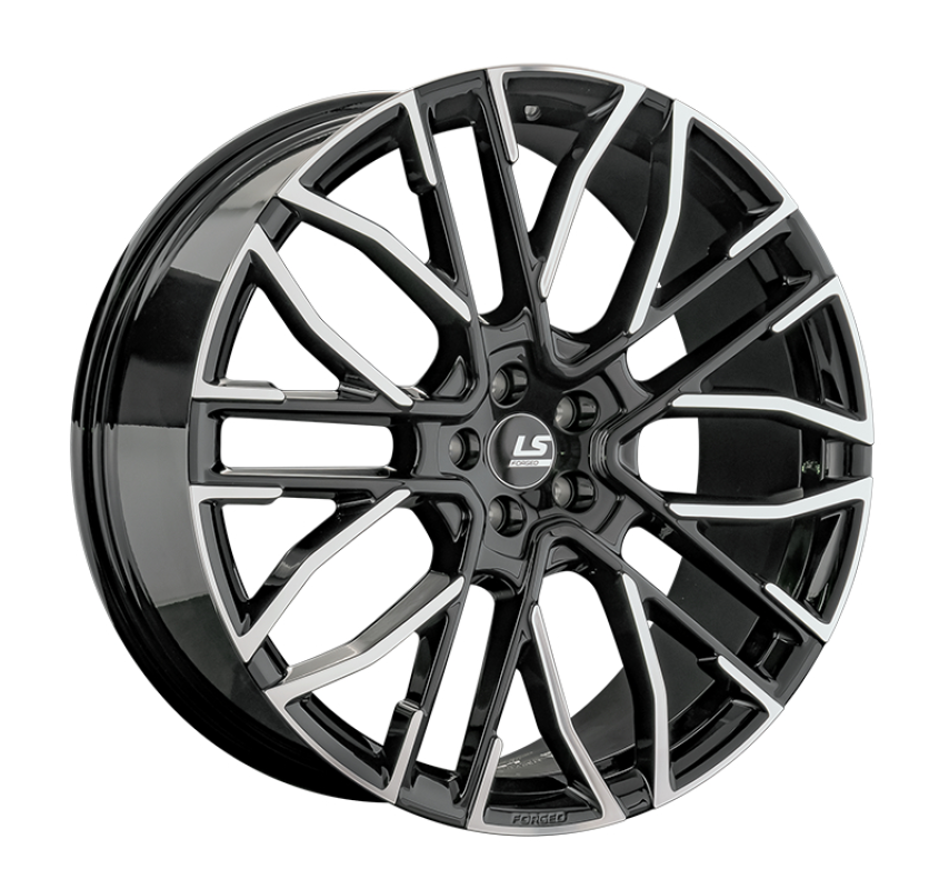 Диск колесный LS Forged FG37 9,5x22 5x108 Dia63.3 ET48 цвет BKF (черный)