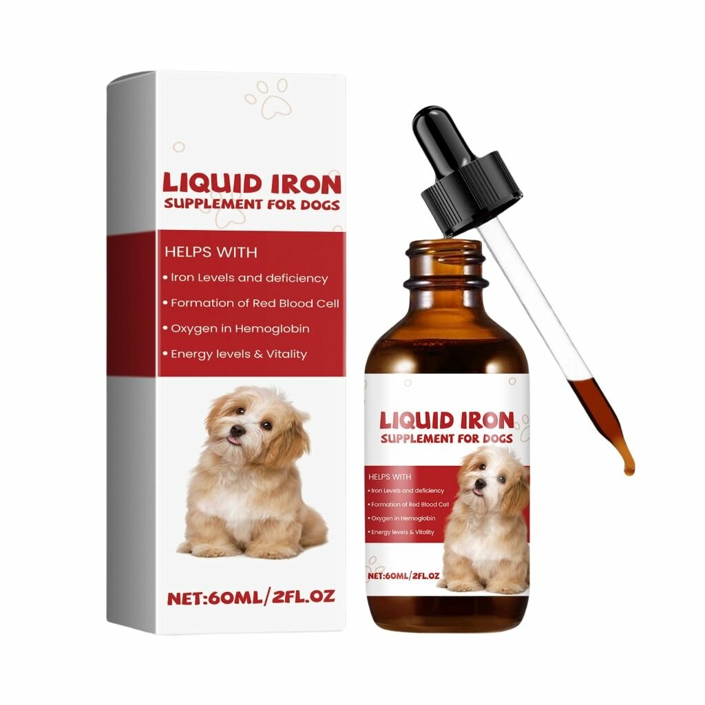 1 бутылка сиропа для собак объемом 60 мл