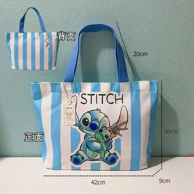 MINISO холщовая сумка Disney Lilo and Stitch