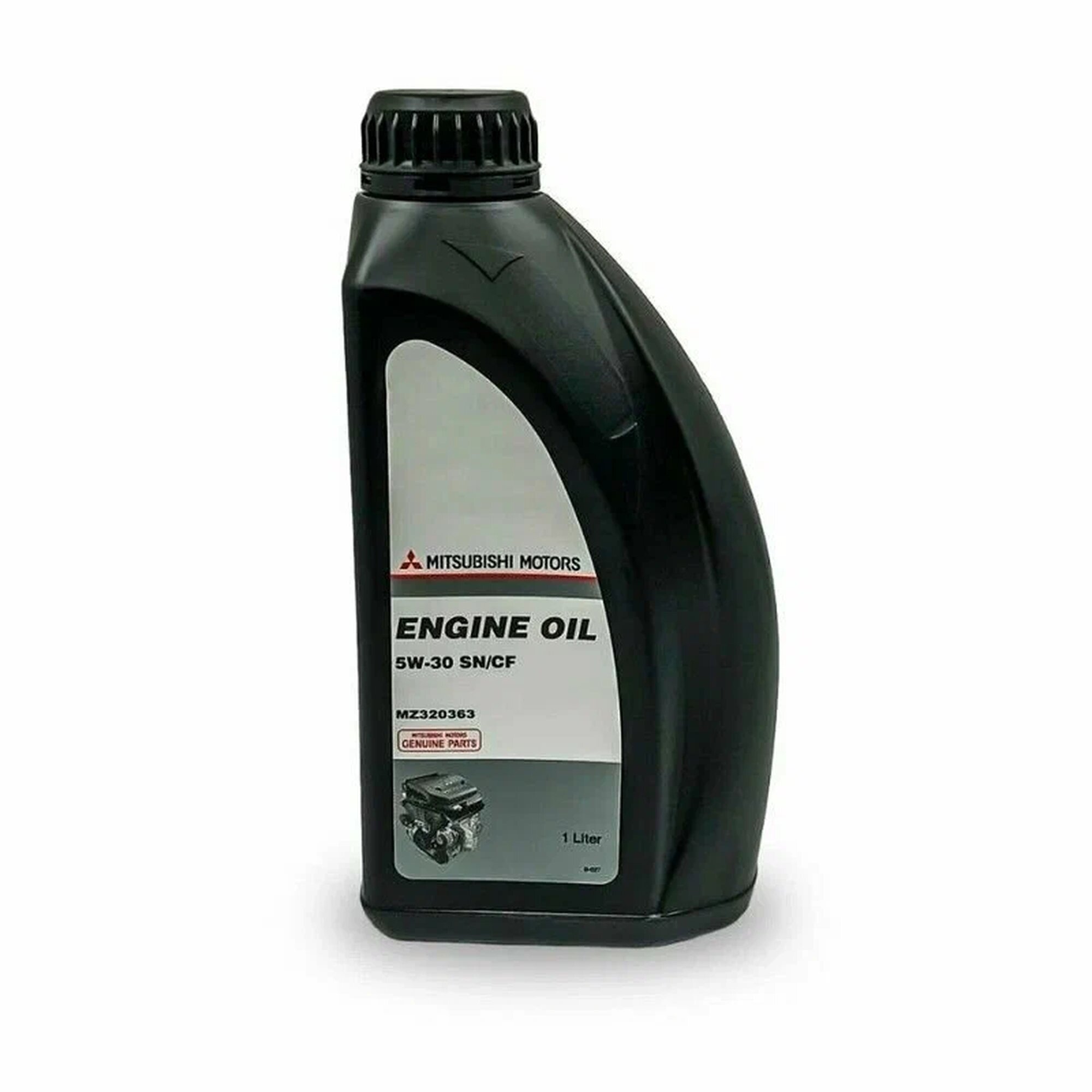 Масло моторное полусинтетическое 5W30 AP SN/CF 1л, Mitsubishi MZ320363